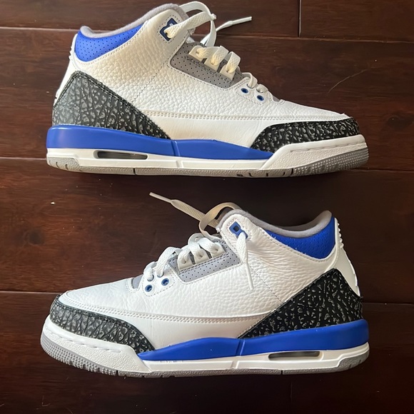 Jordan | Shoes | Racer Blue Jordan Threes | Poshmark